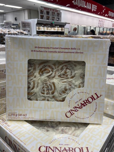 Cinnaroll Frosted Cinnamon Rolls - 16 x 73 Grams Shipped to Nunavut ...