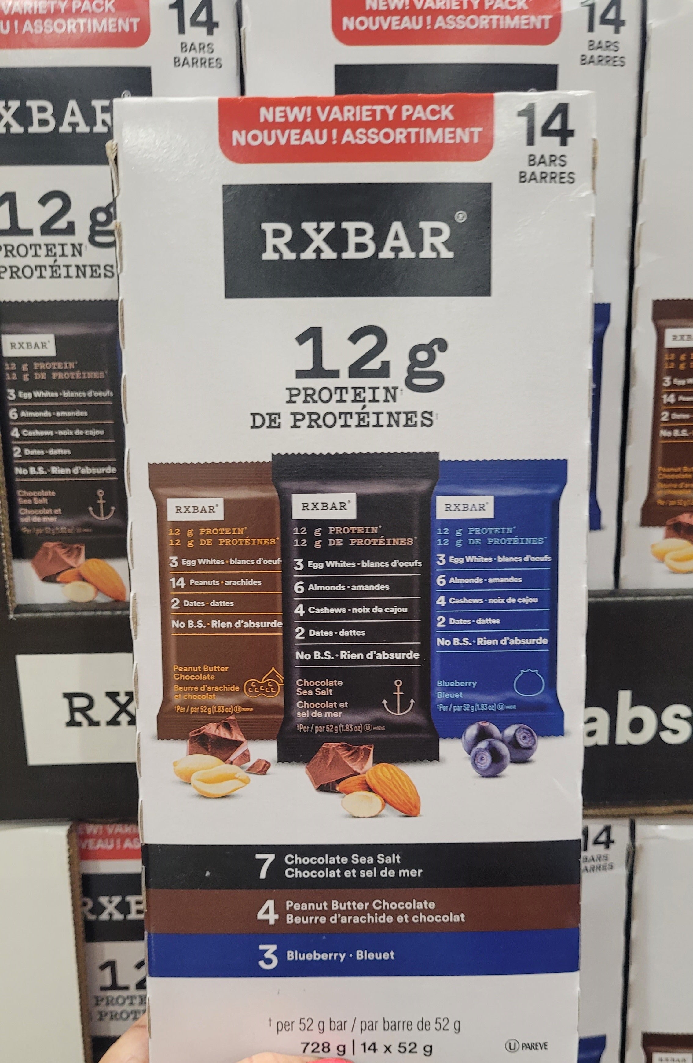 RXBAR Protein Variety Pack - 1 x 728 Grams Shipped to Nunavut – The ...