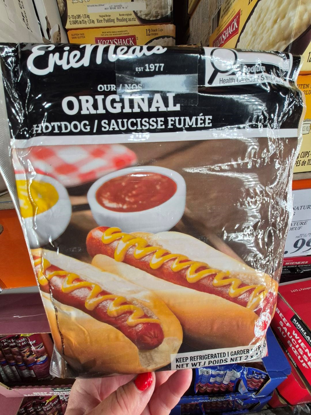 Erie Meats Original Hot Dogs - 2 x 1.13 Kilos Shipped to Nunavut – The Northern Shopper