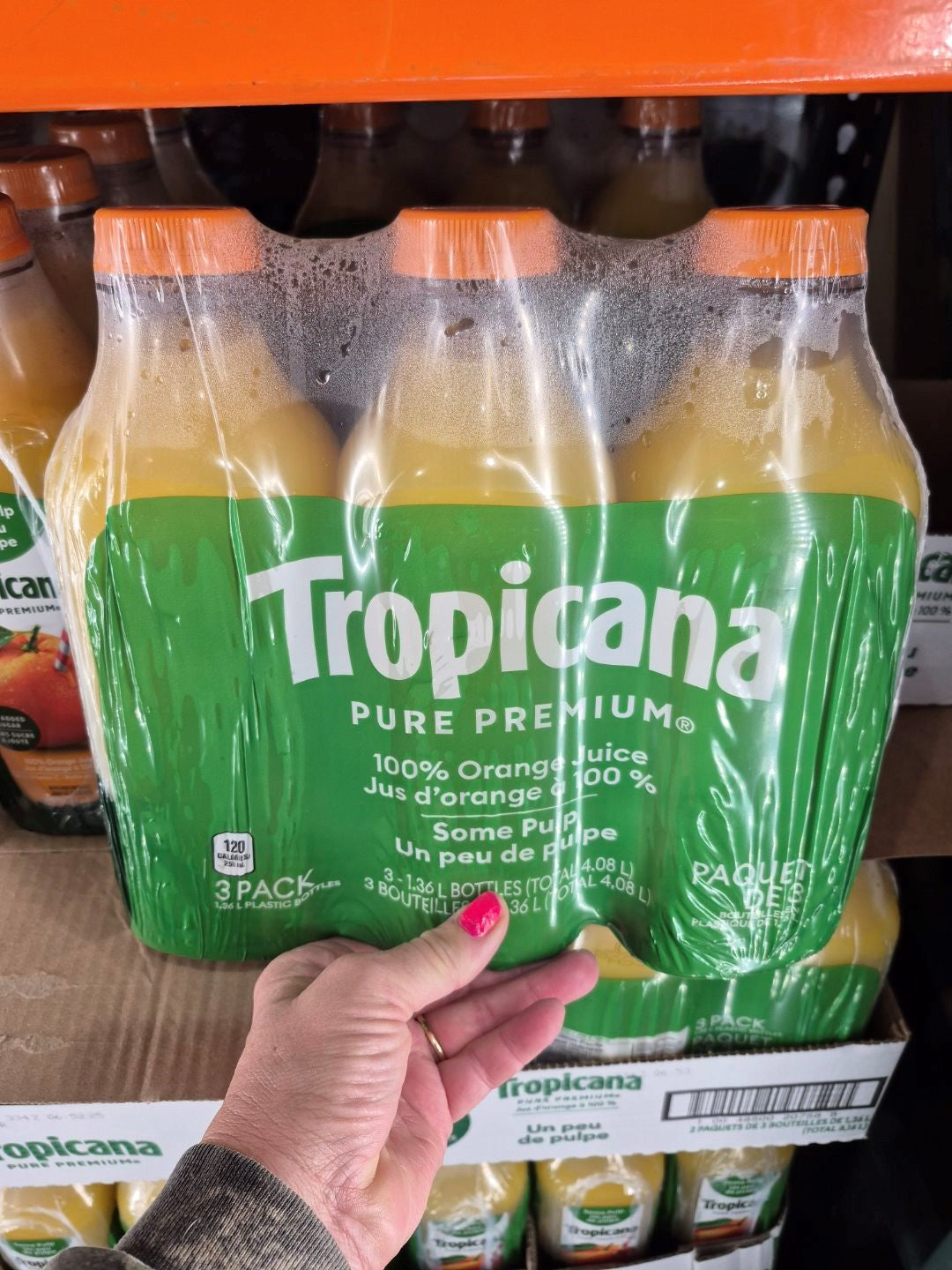 Tropicana Some Pulp Orange Juice - 3 x 1.36 L Shipped to Nunavut – The ...