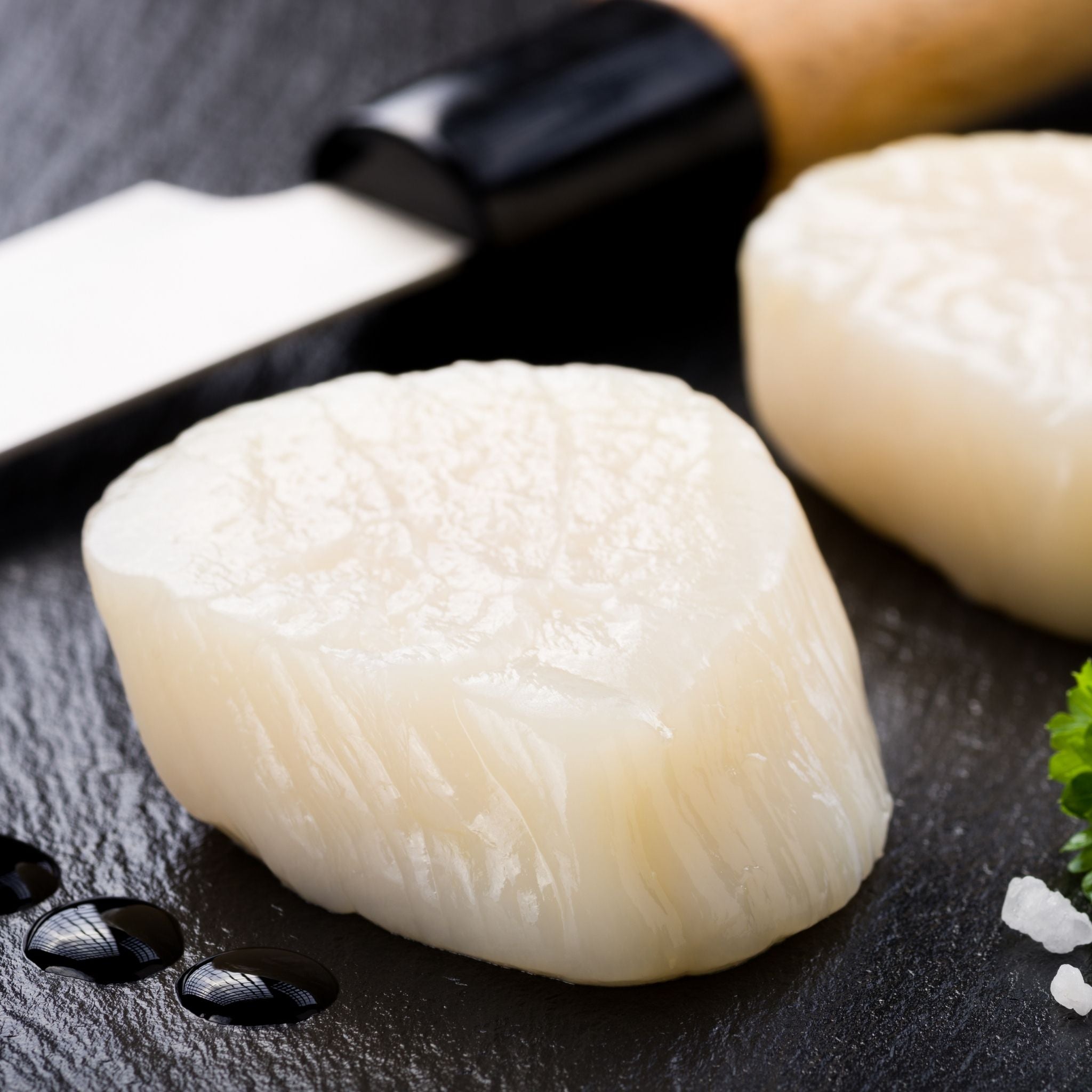 Farm 2 Fork Wild 10-20 Dry Packed Scallops - 1 x 454 Grams Shipped to ...