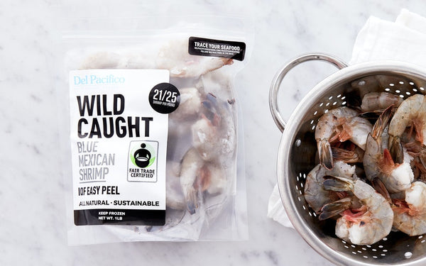 F2F Wild Chem-Free Shell-On Mexican Blue Shrimp 454g - 1 x 454 Grams ...