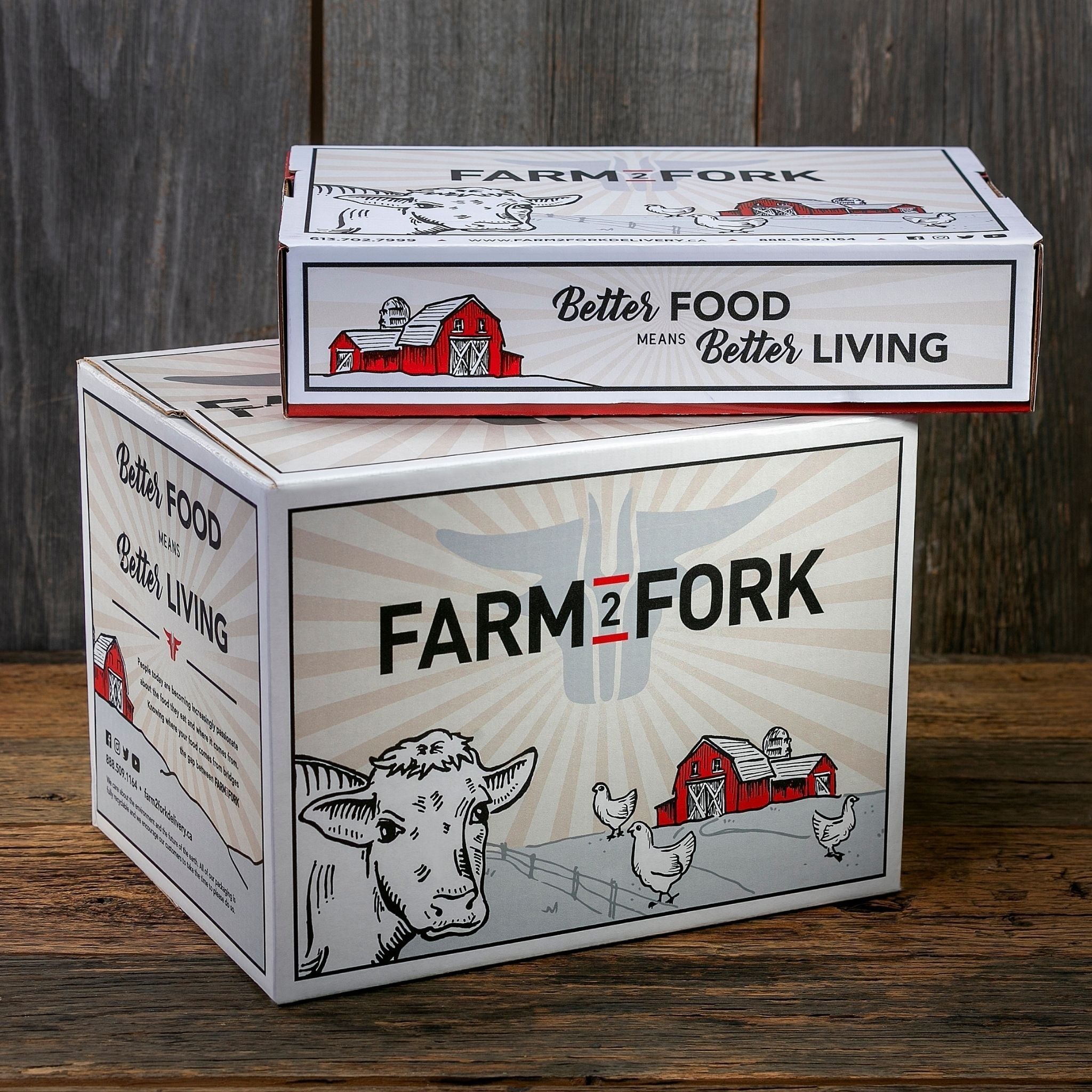 Farm 2 Fork Sampler Variety Pack 2 - 1 x 9.7 Kilos Shipped to Nunavut – The Northern Shopper