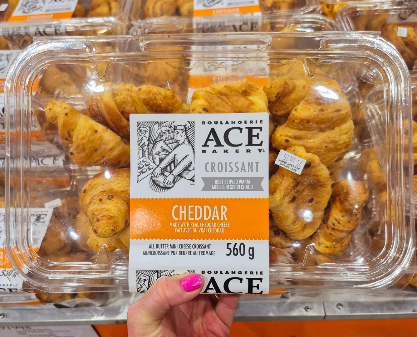 Ace Bakery Mini Cheese Croissant - 1 x 560 Grams Shipped to Nunavut ...