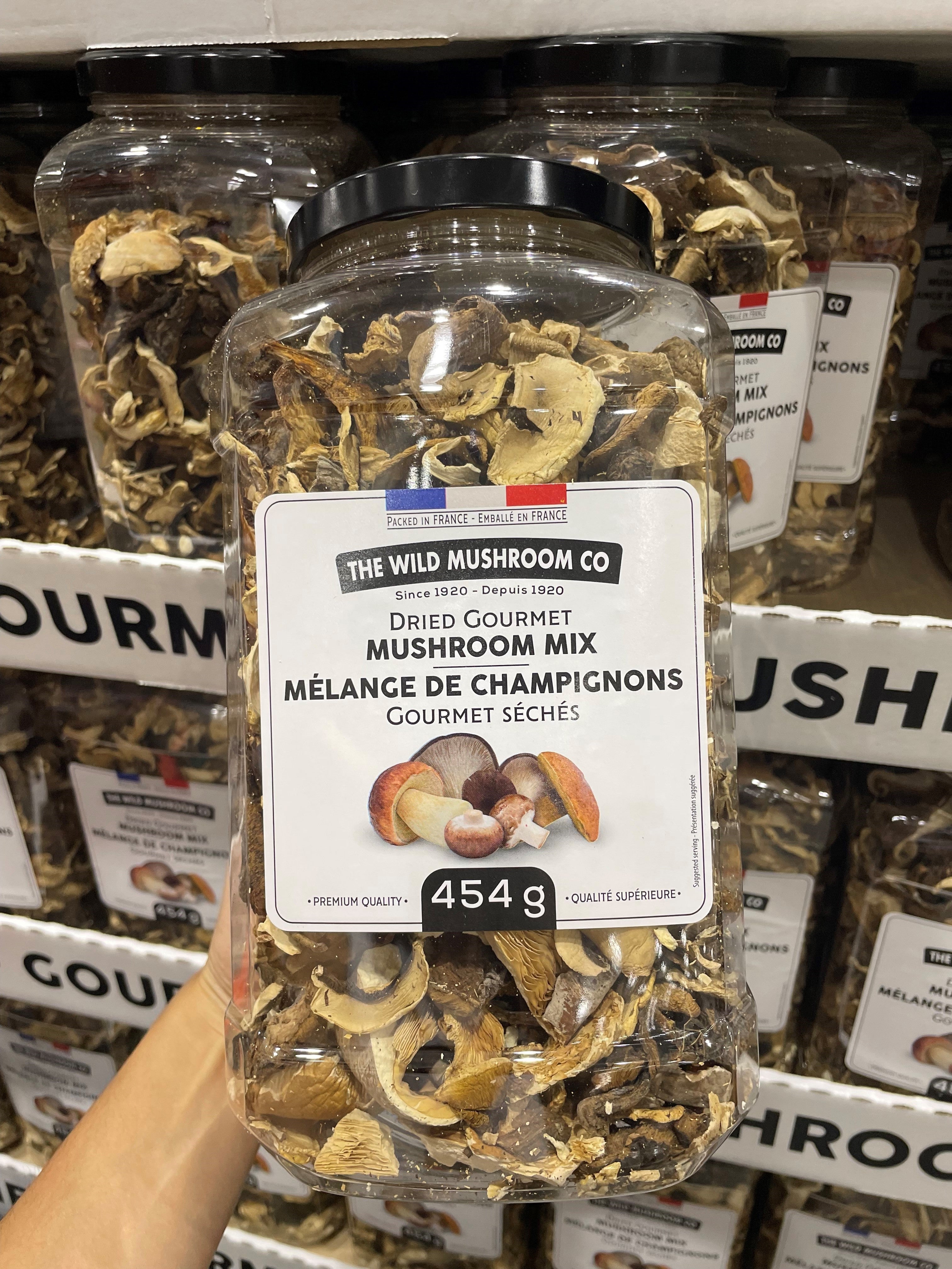 The Wild Mushroom Co~ Dried Gourmet Mushroom Mix - 1 x 454 Grams ...