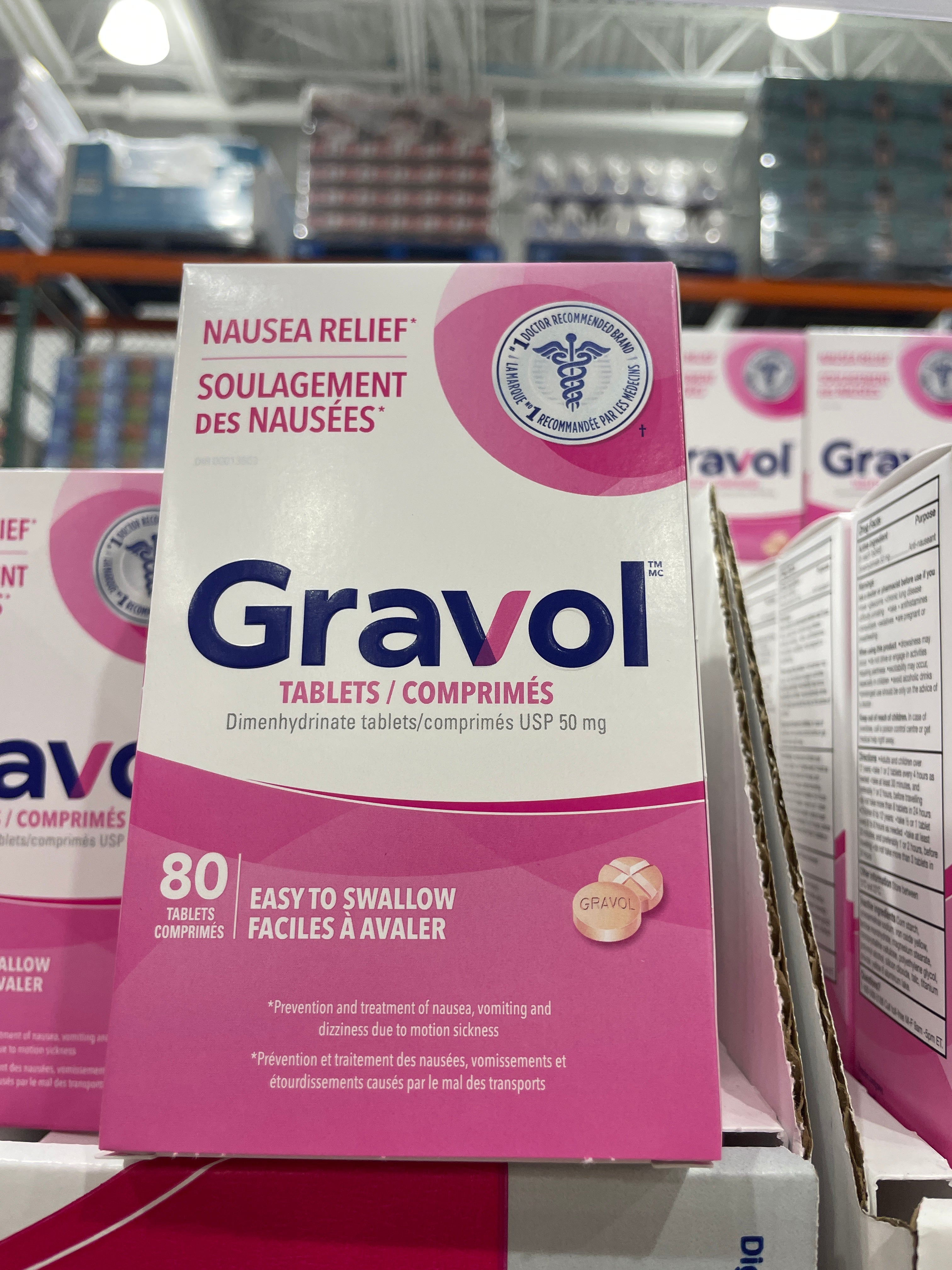 Gravol Antinauseant - 1 x 50 Grams Shipped to Nunavut – The Northern Shopper