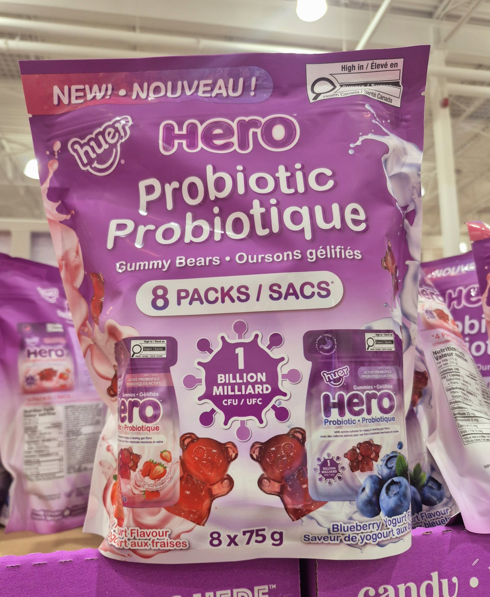 Huer Hero Probiotic Gummies - 1 x 600 grams Shipped to Nunavut – The ...