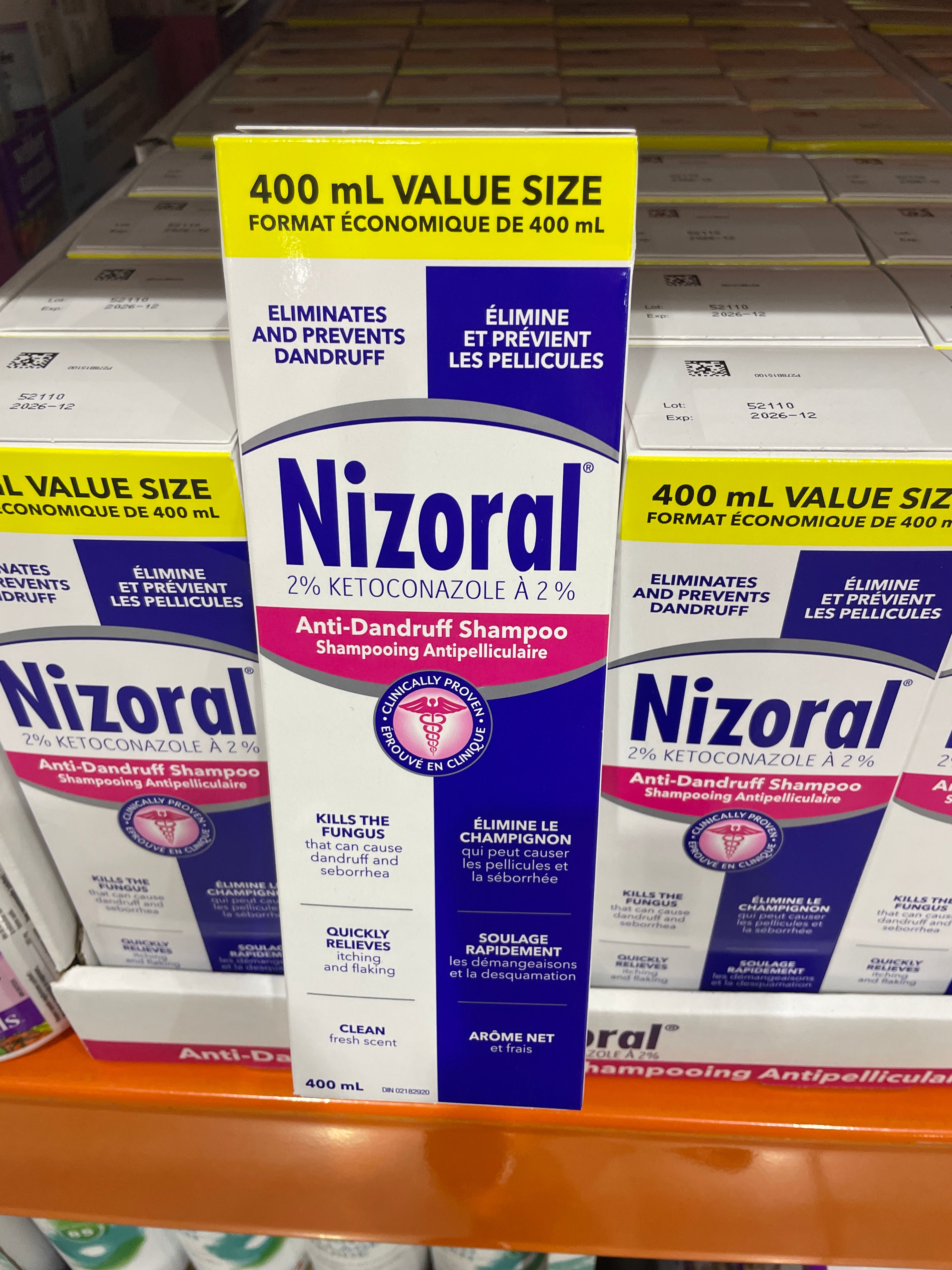 Nizoral Shampoo - 1 x 400 mL Shipped to Nunavut – The Northern Shopper