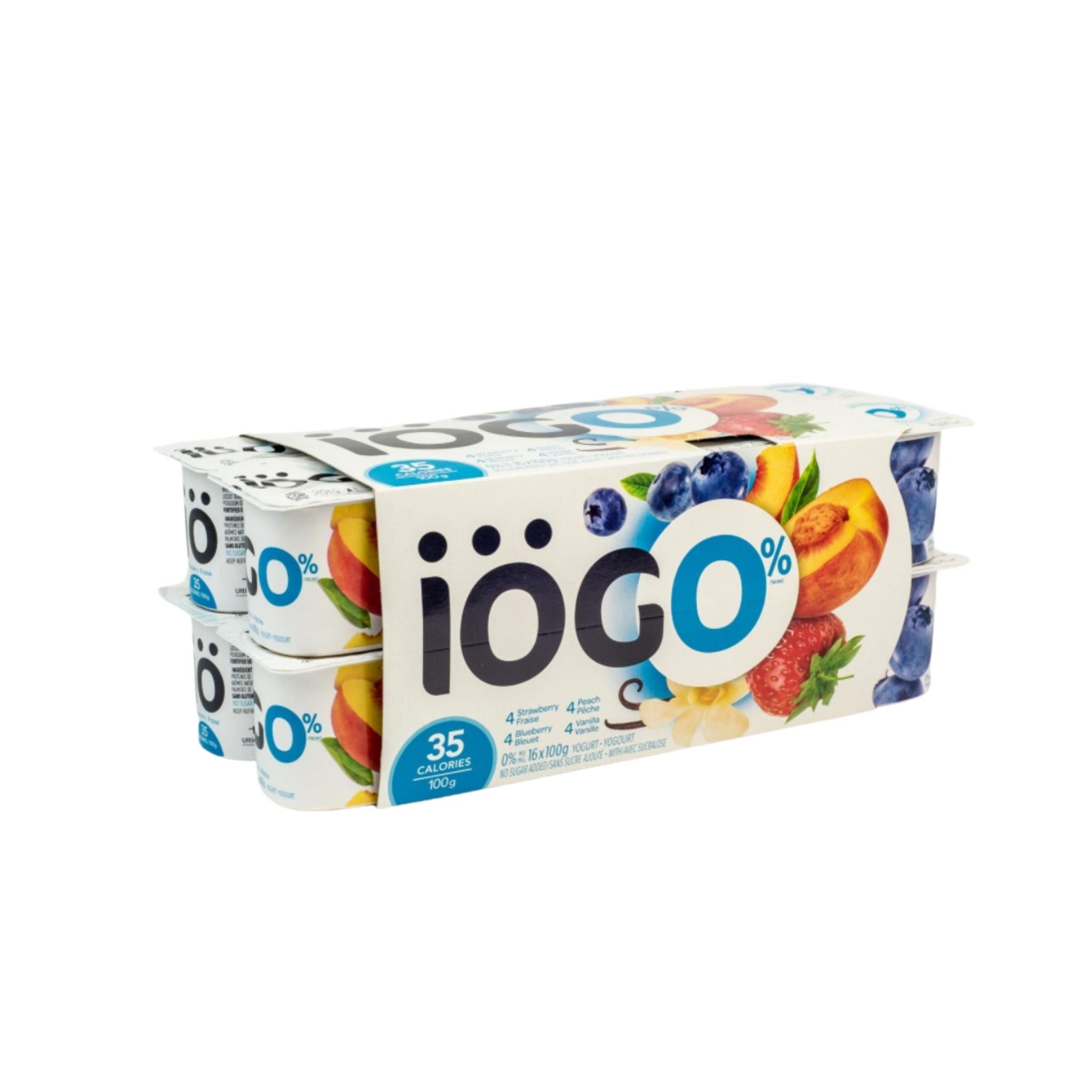 IOGO 0% Yogurt 24-pack - 1 x 2.4 Kilos Shipped to Nunavut – The ...