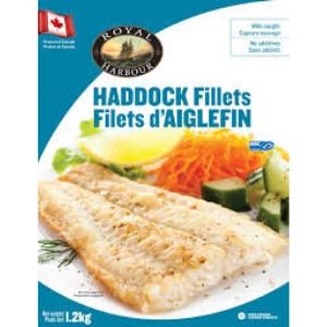 Royal Harbour Frozen Haddock Fillets - 1 x 1.2 Kilos Shipped to Nunavut ...