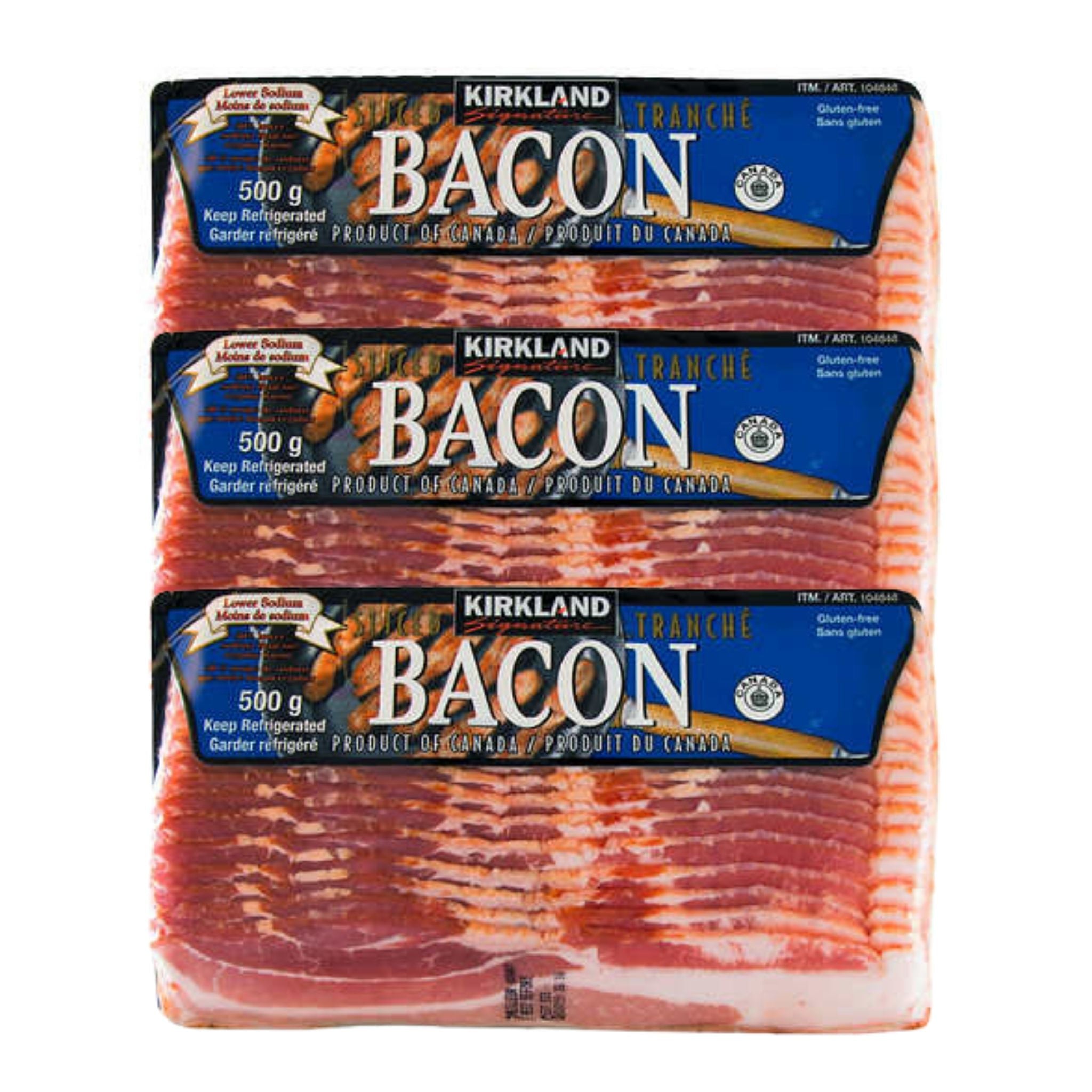Kirkland Low Salt Bacon - 4 x 500 Grams Shipped to Nunavut – The ...