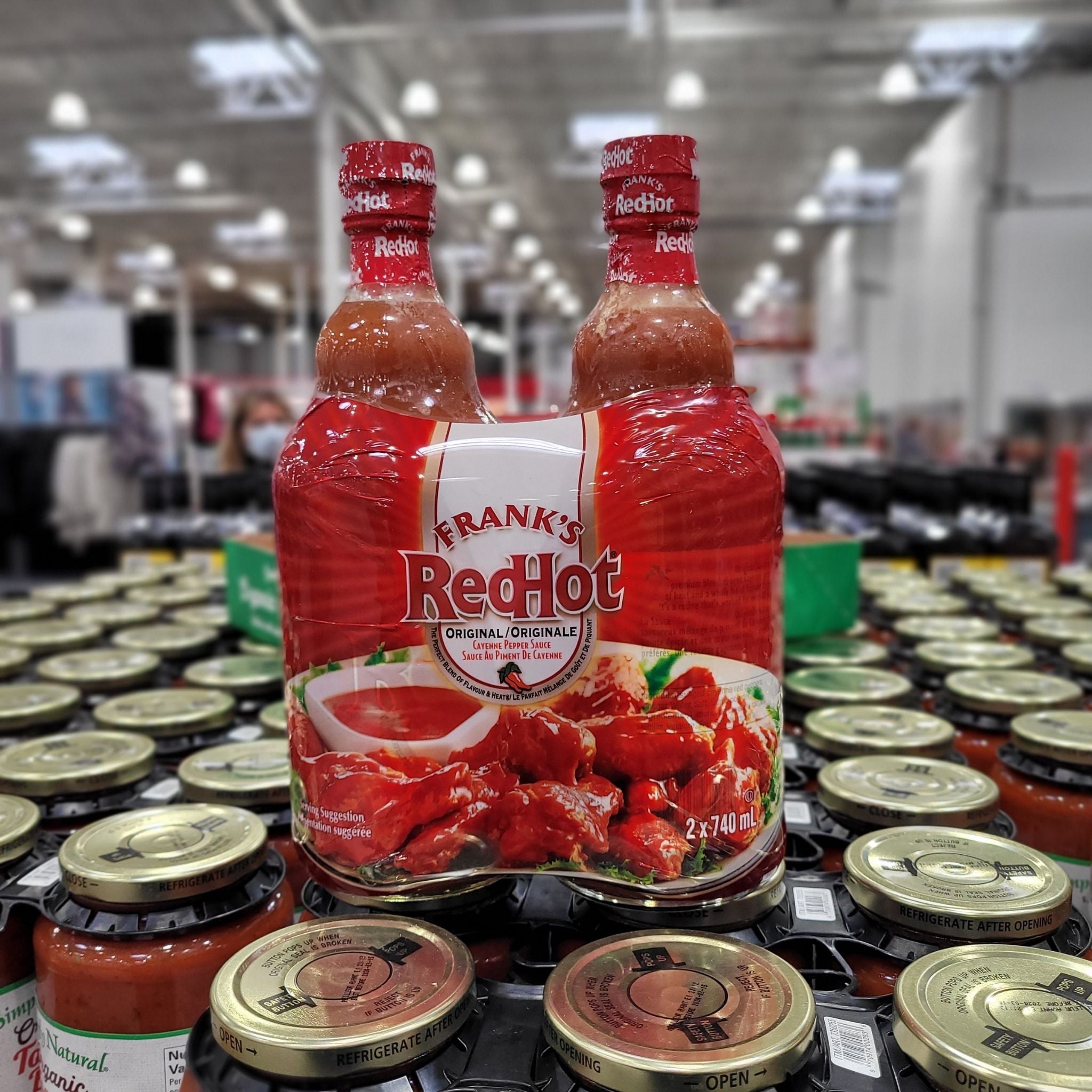 Frank's Red Hot Cayenne Pepper Sauce - 2 x 1.48 Kilos Shipped to Nunavut – The Northern Shopper