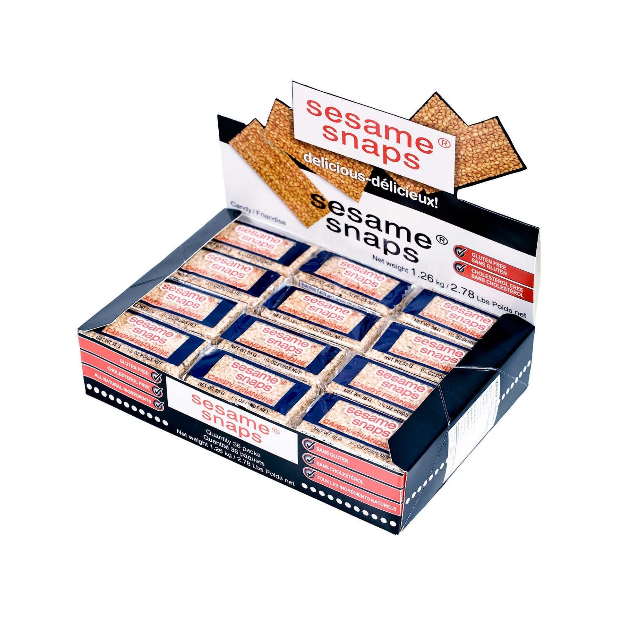 Sesame Snaps - Gluten Free Shipped to Nunavut – The Northern Shopper