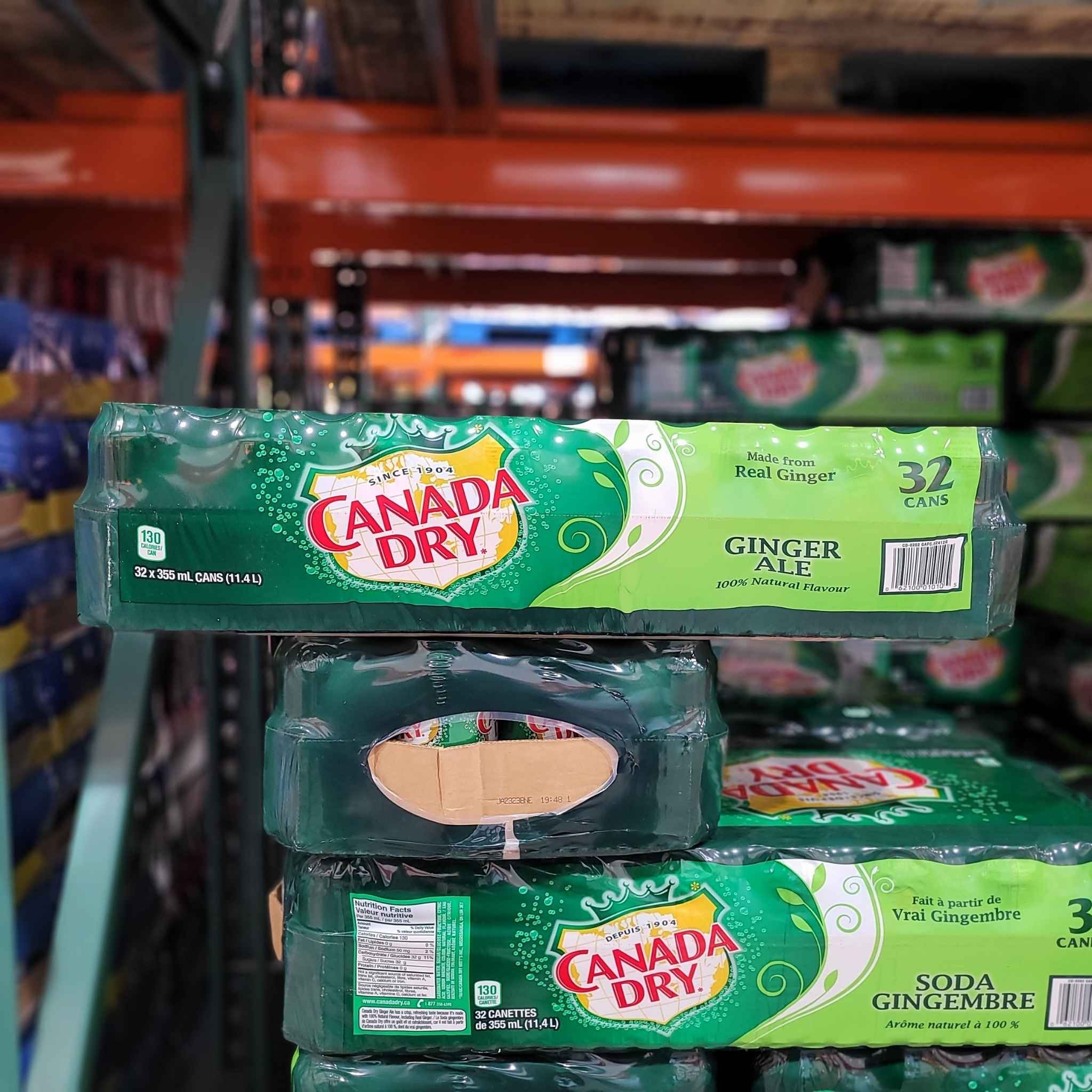 Canada Dry® Ginger Ale 32-Pack - 32 x 355 ML Shipped to Nunavut – The ...