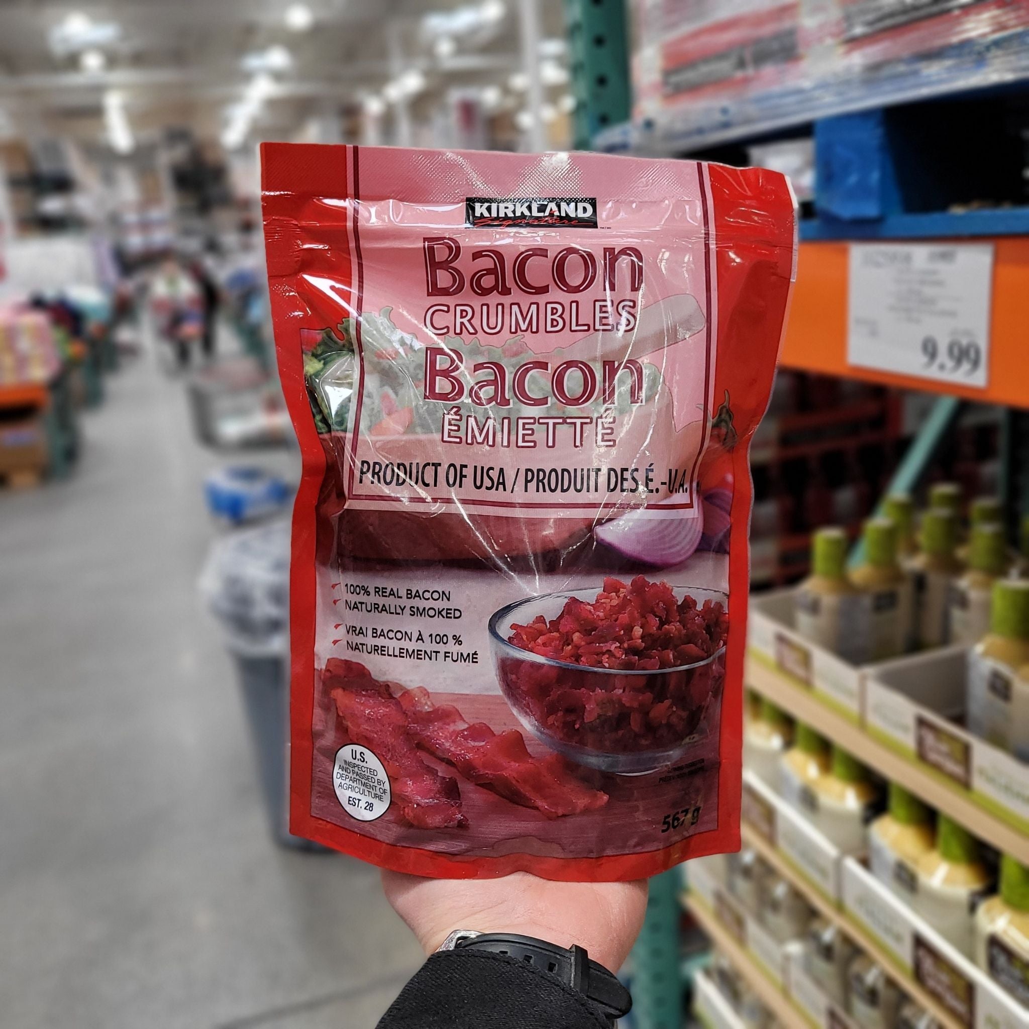 Kirkland Signature Bacon Crumbles - 1 x 567 Grams Shipped to Nunavut ...
