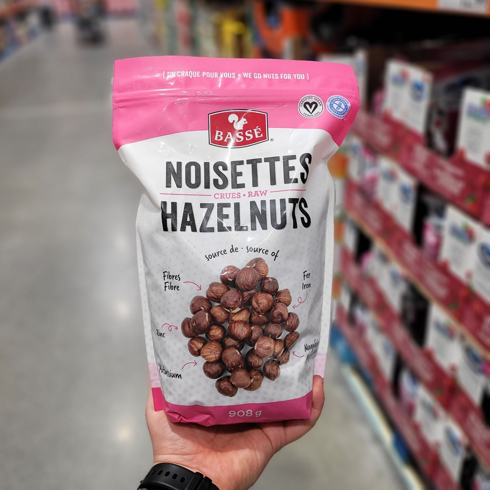 Basse Raw Hazelnuts - 1 x 908 Grams Shipped to Nunavut – The Northern ...