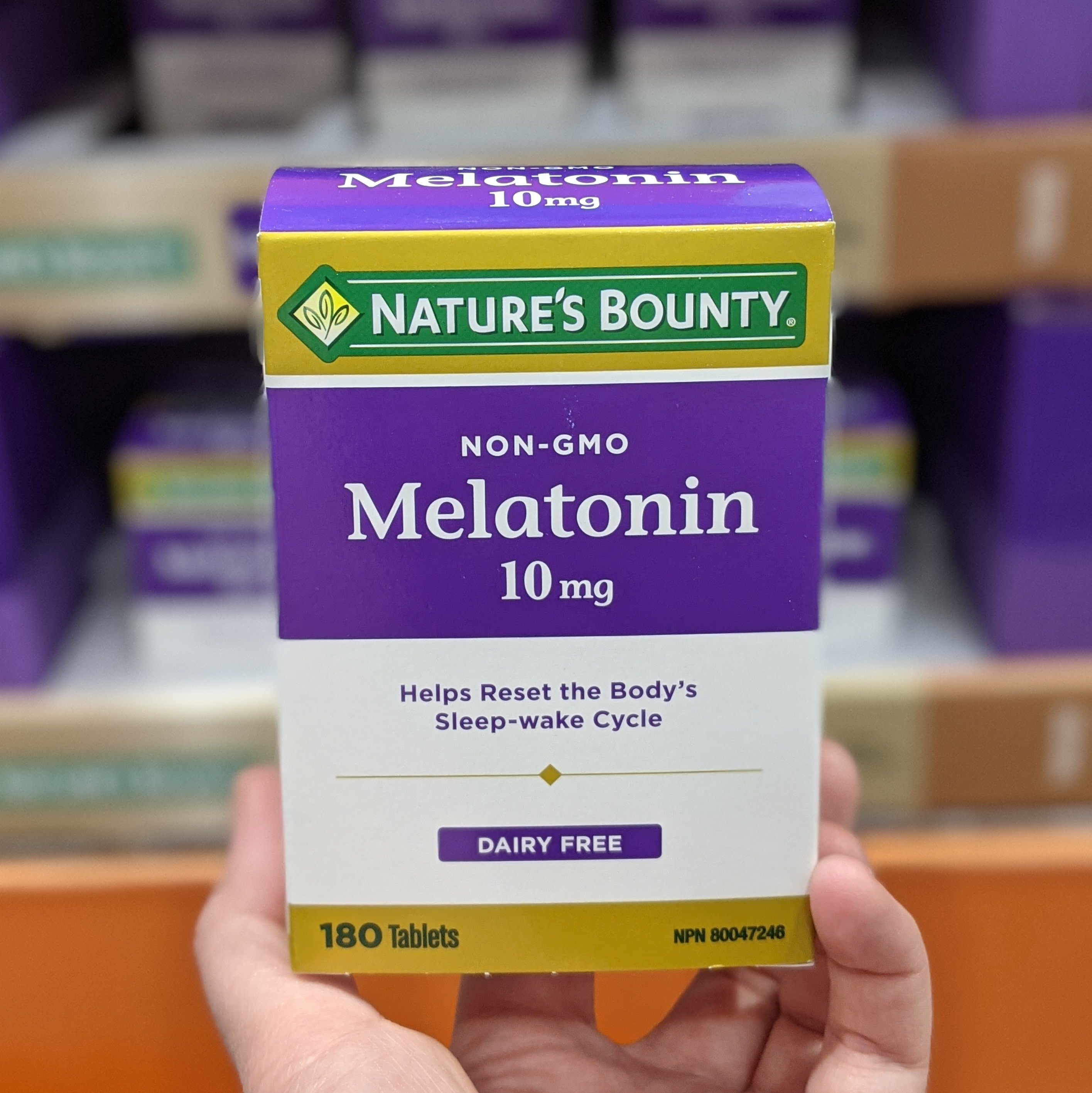 Nature's Bounty Melatonin 10mg 180-Pack - 1 x 240 Grams Shipped to ...