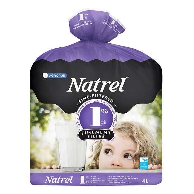 Natrel 1% Fine Filtered Milk - 1 x 4 Kilos Shipped to Nunavut – The ...
