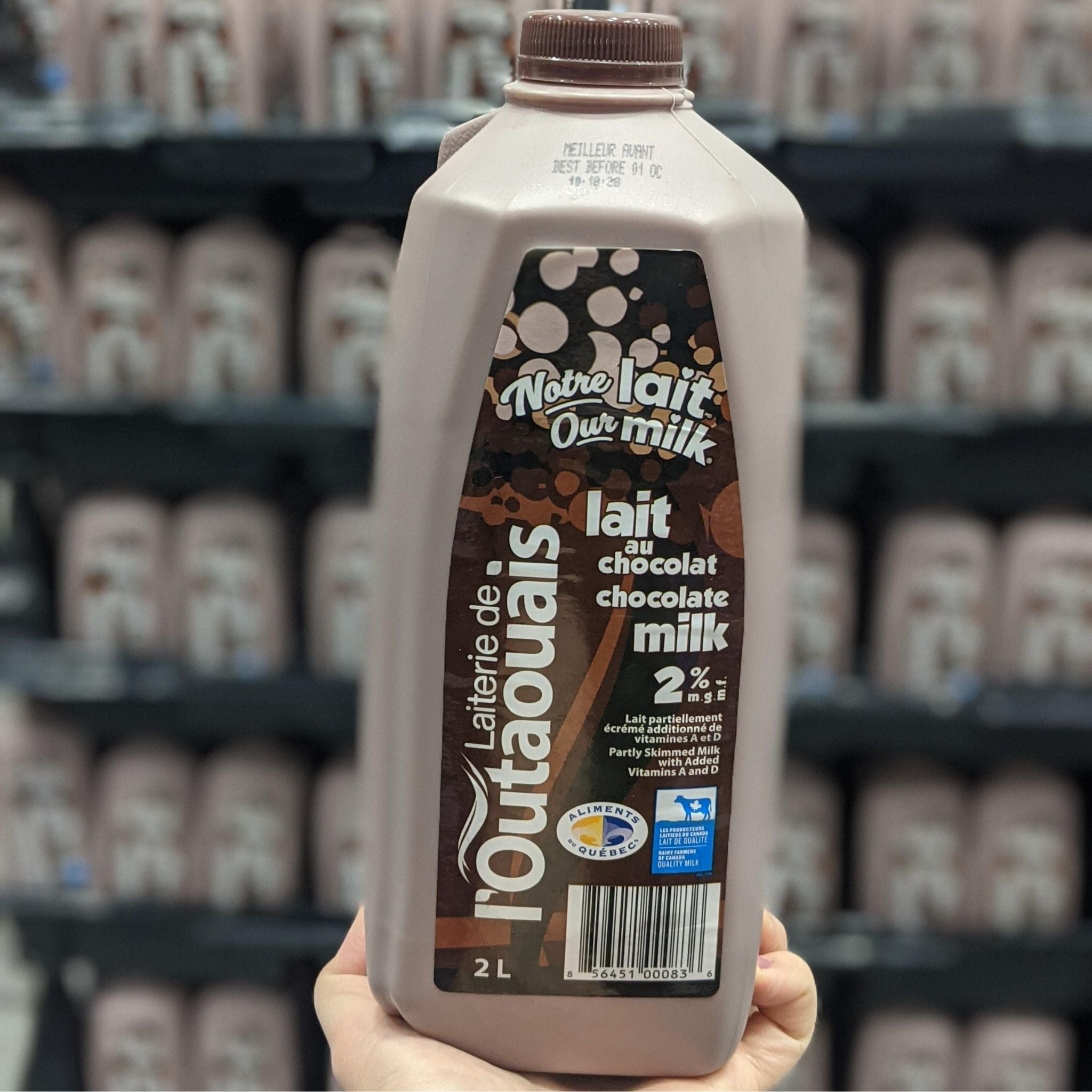 Laiterie Outaouais 2% Chocolate Milk - 1 x 2.2 Kilos Shipped to Nunavut – The Northern Shopper