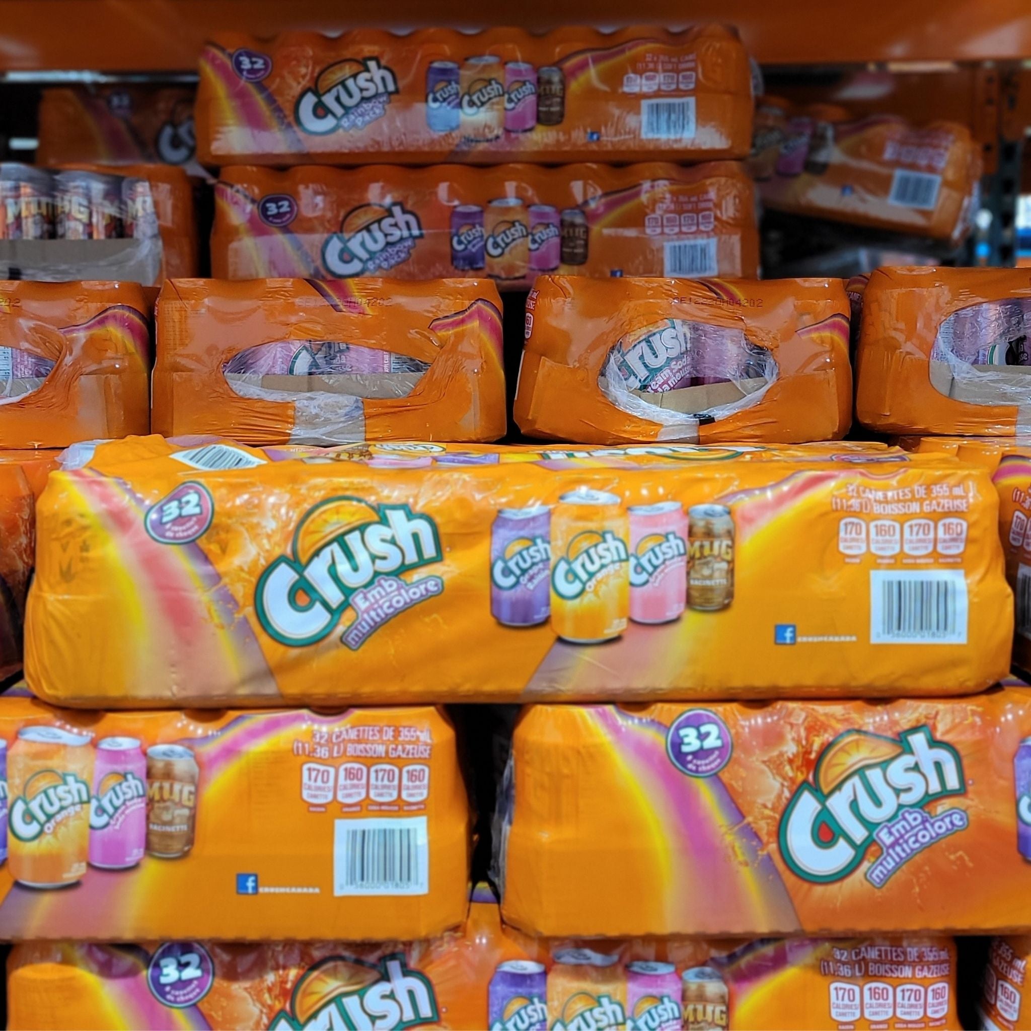 Crush Rainbow 32-Pack - 32 x 355 Grams Shipped to Nunavut – The ...