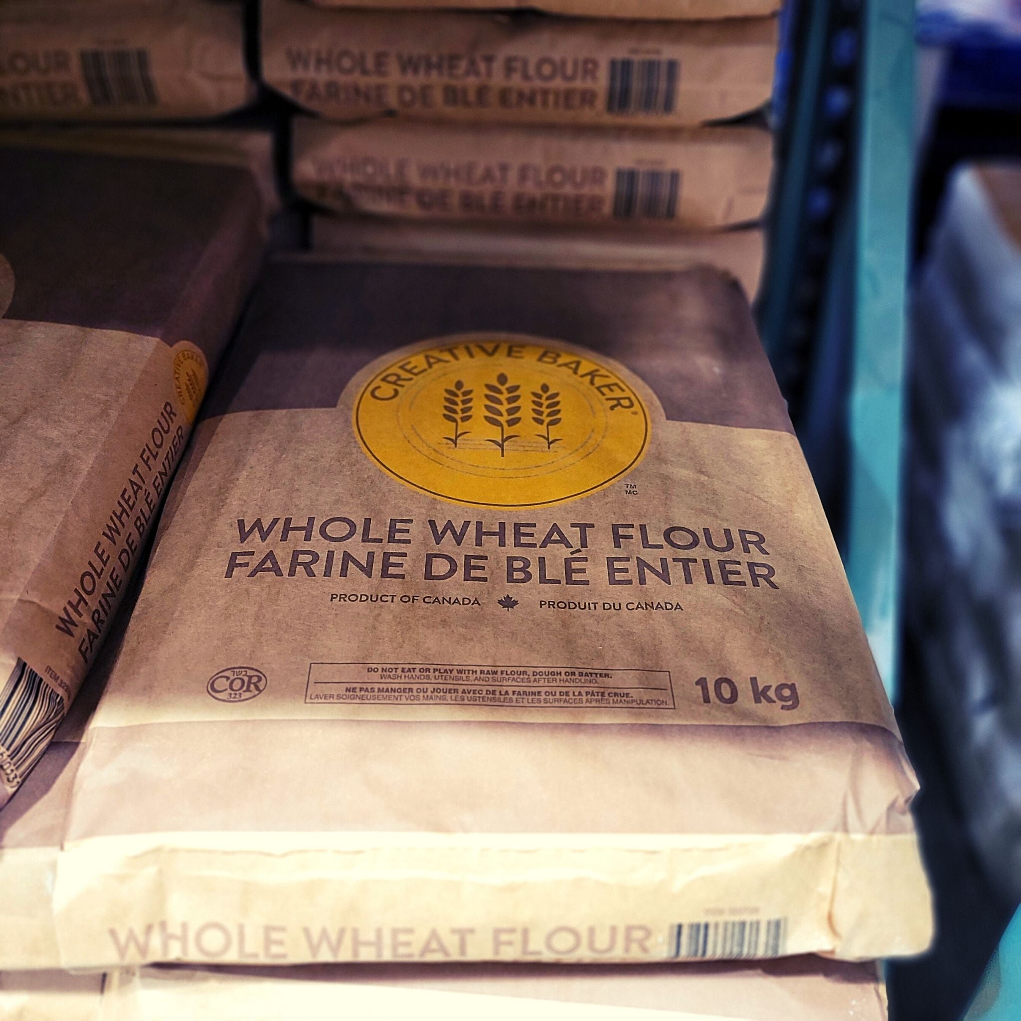 Creative Baker Whole Wheat Flour - 1 x 10 Kilos Shipped to Nunavut ...