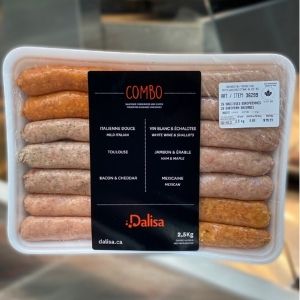 Dalisa 6-Flavour Sausage Combo 26-Pack - 1 x 2.5 Kilos Shipped to ...