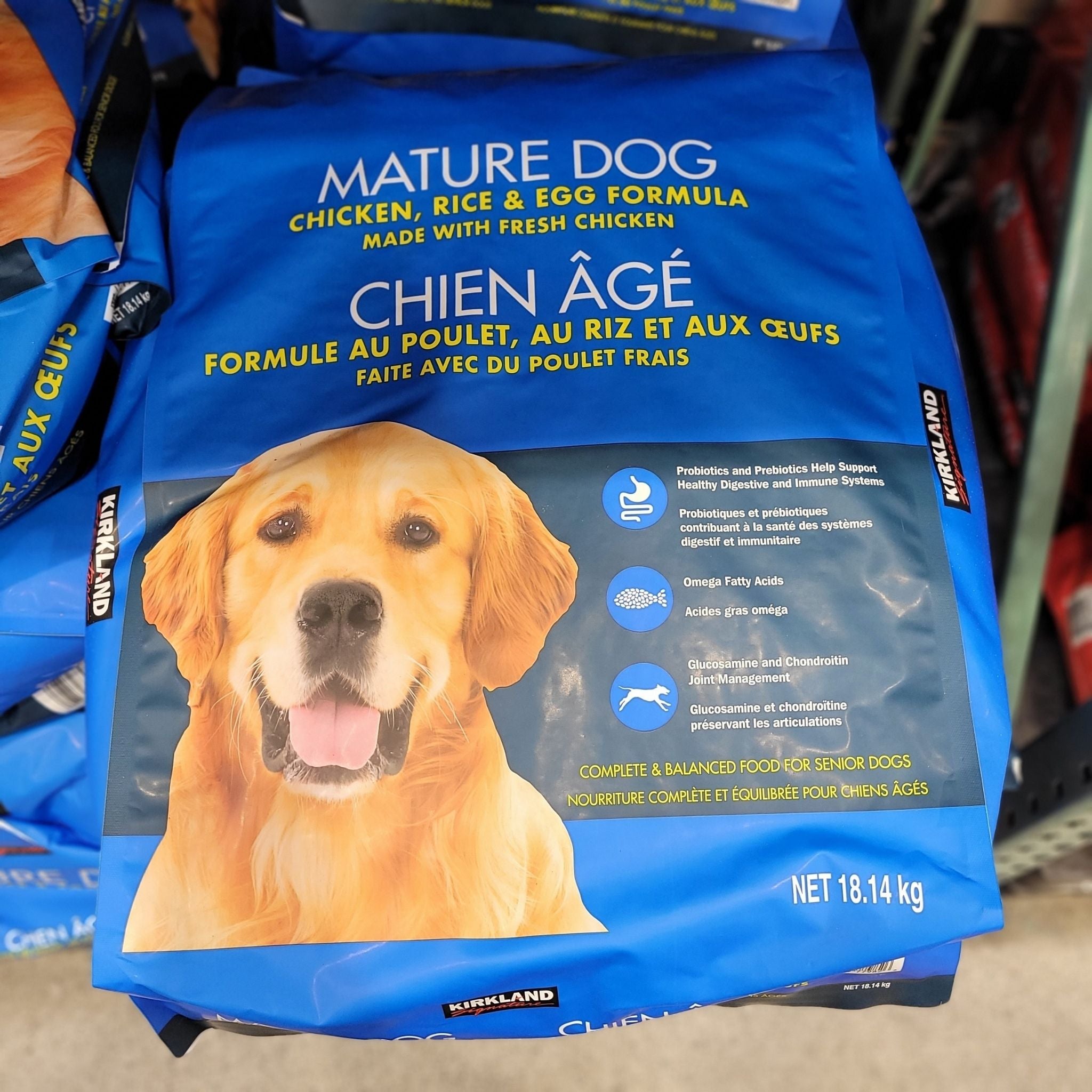 Kirkland Signature Mature Dog Food Chicken Rice Egg Formula 1 X kirkland-signature-mature-dog-food-chicken-rice-egg-formula-1-x